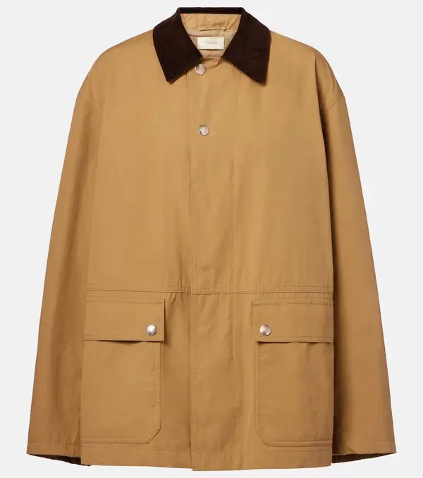 THE ROW Frank Cotton Gabardine Jacket