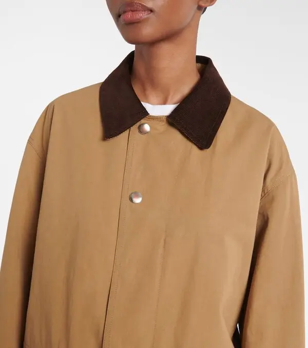 THE ROW Frank Cotton Gabardine Jacket
