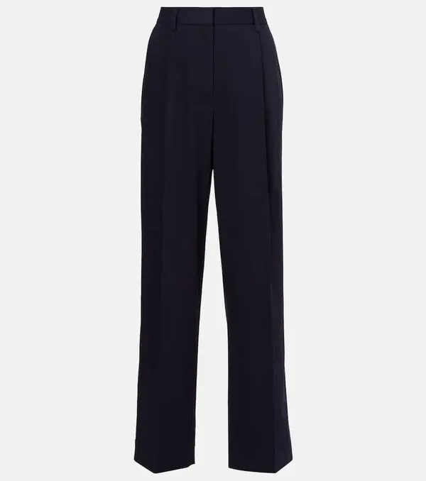 TOTEME High-rise Straight Pants