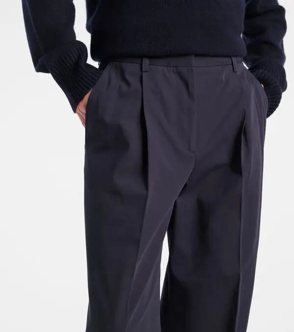 TOTEME High-rise Straight Pants