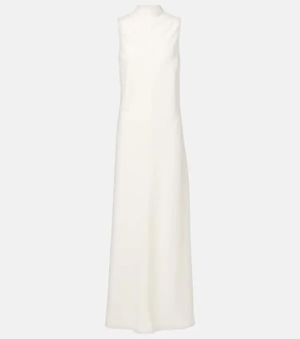 Staud Araya Crepe Maxi Dress