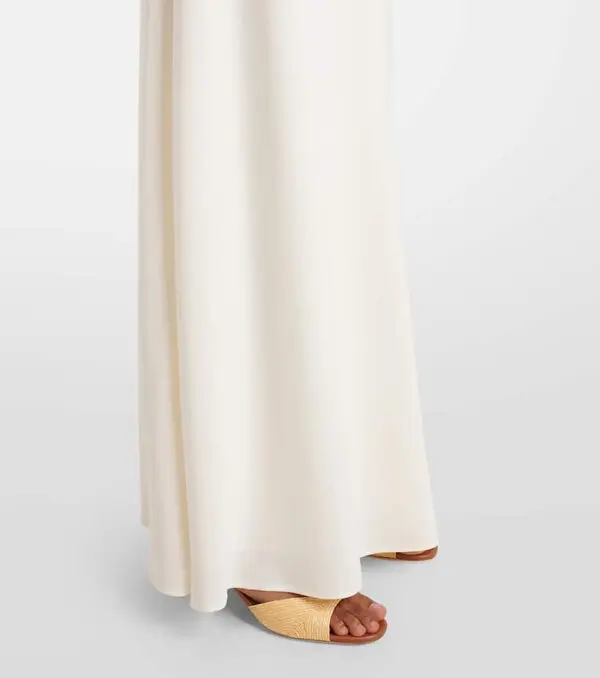 Staud Araya Crepe Maxi Dress