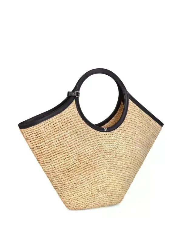 COURREGES Maxy Holy Tote Bag - Neutrals
