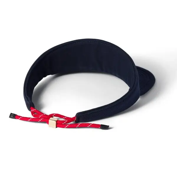 Miu Miu Denim Visor - Blue/red