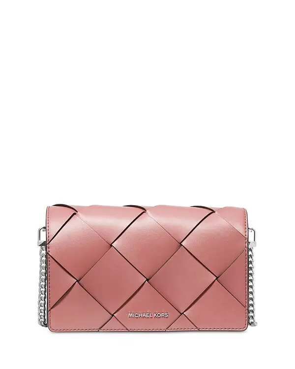 Michael Kors Jet Set Flap Chain Medium Crossbody Rose 31% Off