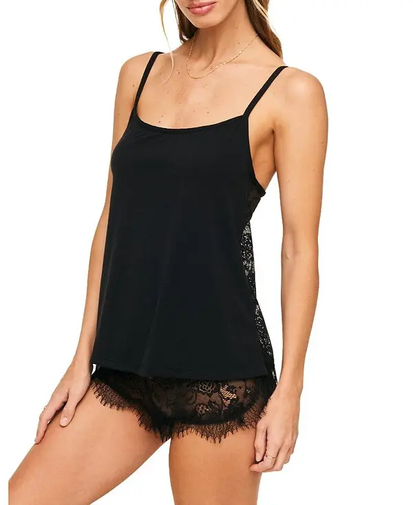 ADORE ME Rayne Cami And Lace Shorts Set - Black
