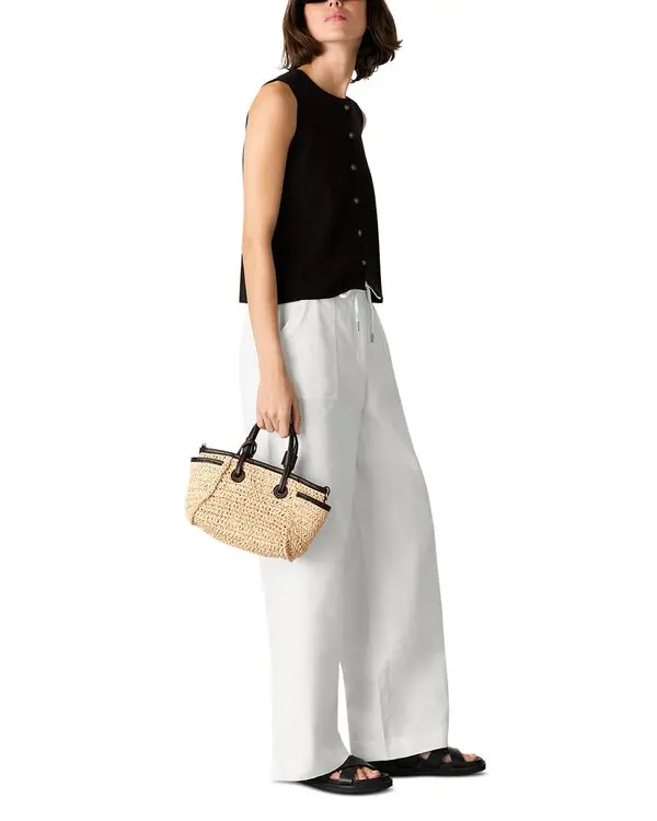 Whistles Leona Drawstring Waist Trousers