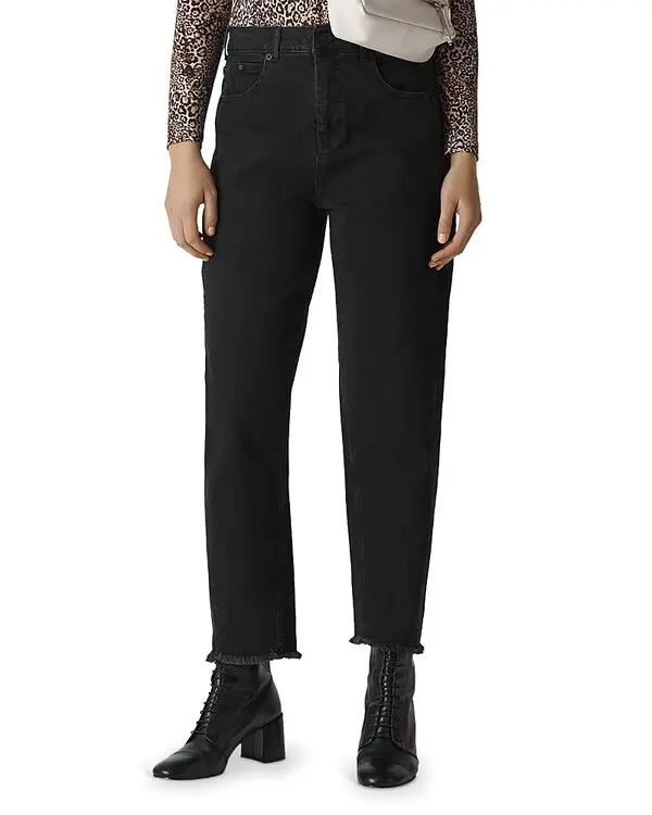 Whistles High Rise Barrel Leg Jeans