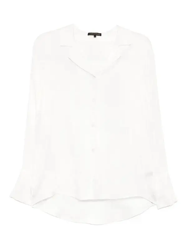 Kiki De Montparnasse Handcuff Jacquard Pyjama Top - White