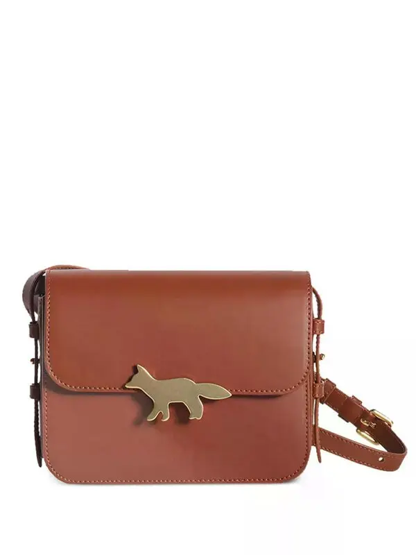 Maison Kitsuné Edie Cross Body Bag - Brown
