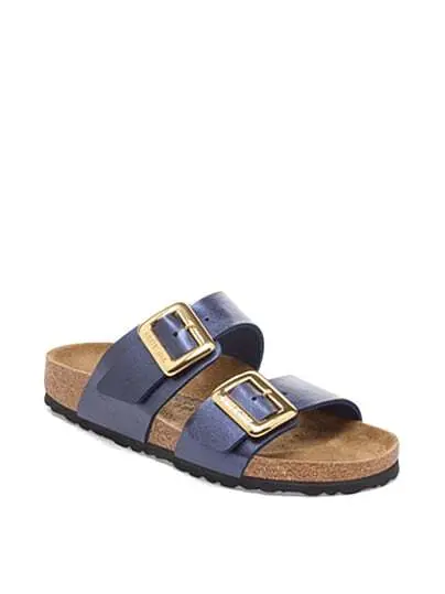 Pink Birkenstock Sydney Birko-flor® Sandals - Blue