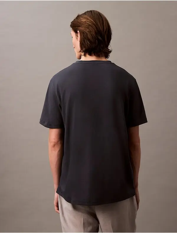Calvin Klein Supima Cotton Crewneck T-shirt - Dark Sapphire