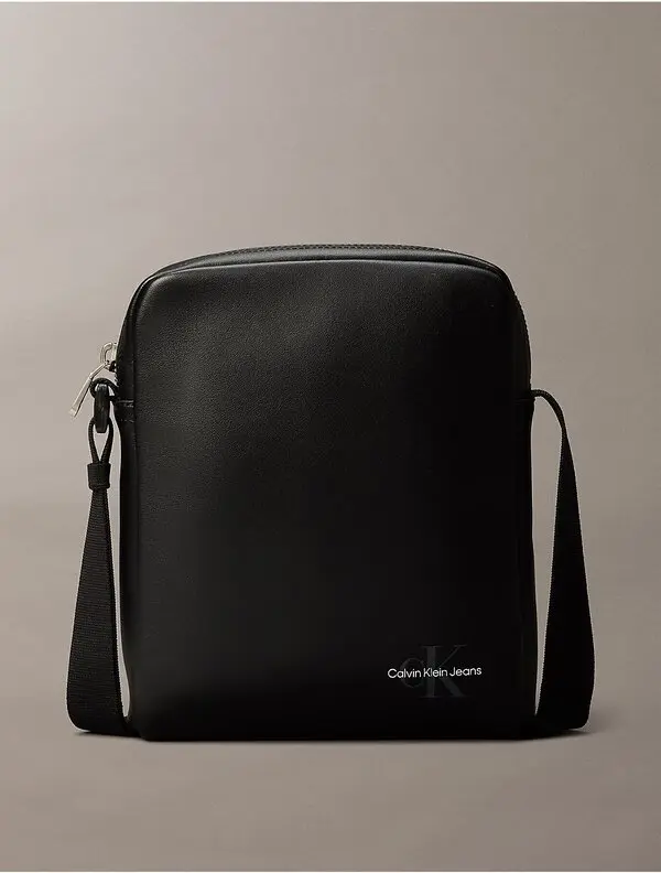 Calvin Klein Monologo Reporter Bag - Black