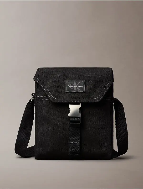 Calvin Klein Workwear Flap Reporter Bag - Black
