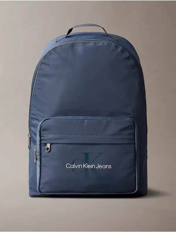 Calvin Klein Monogram Logo Sport Backpack - Ombre Blue