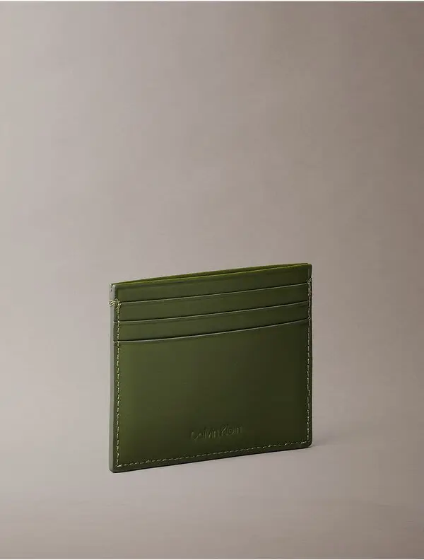 Calvin Klein Monologo Card Case - Thyme