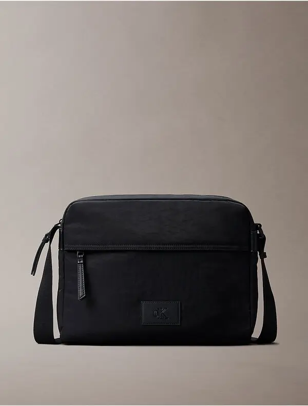 Calvin Klein Nylon Flight Bag - Black