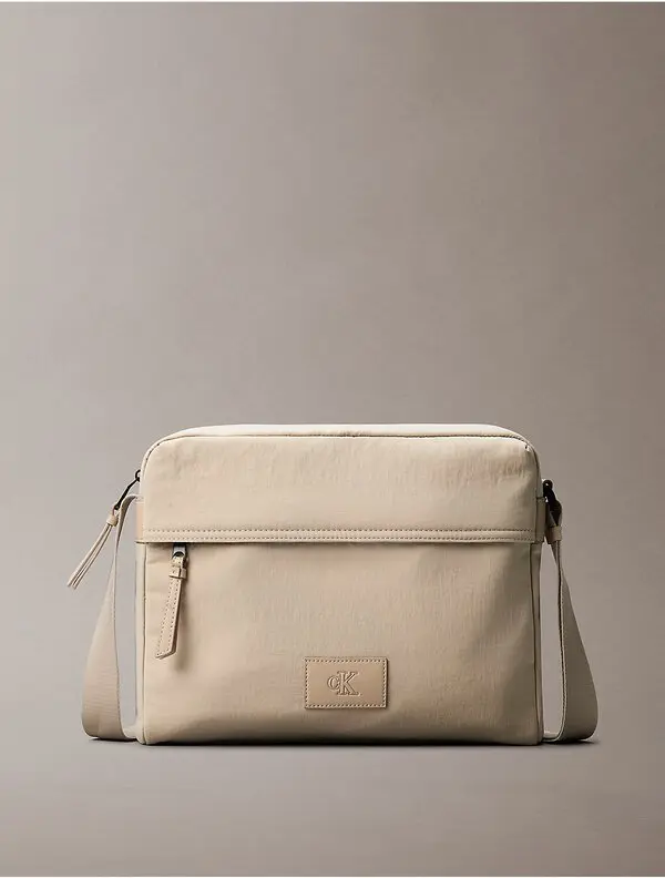 Calvin Klein Nylon Flight Bag - Crockery