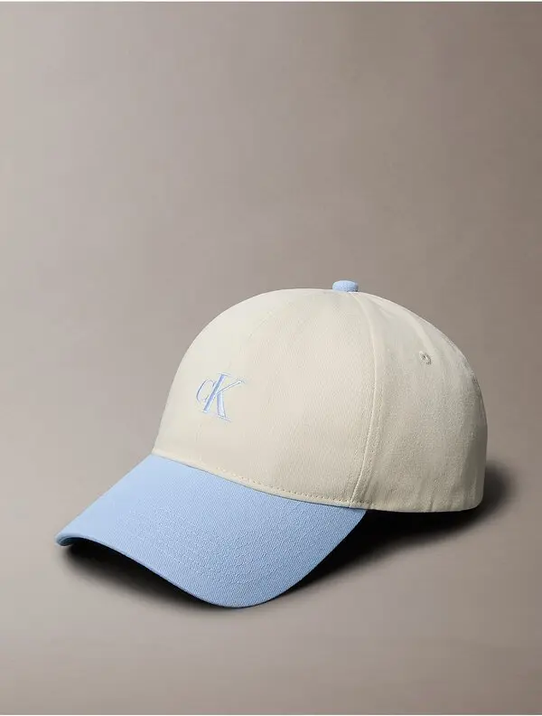 Calvin Klein Embroidered Logo Baseball Cap - Chambray Blue