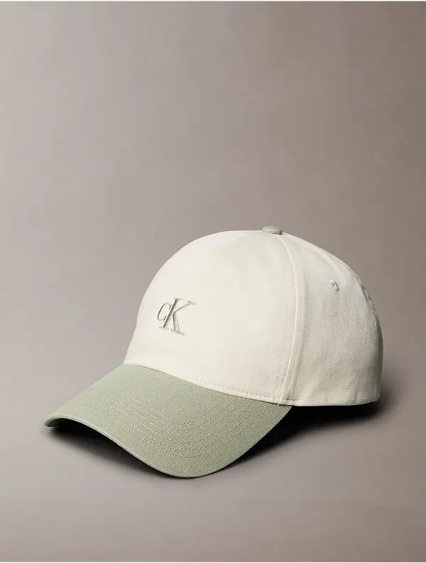 Calvin Klein Embroidered Logo Baseball Cap - Tea