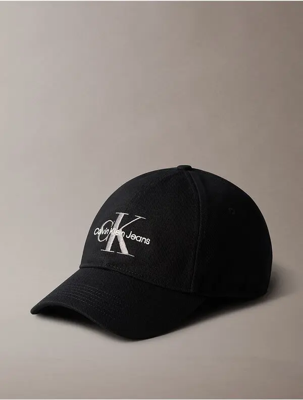 Calvin Klein Embroidered Logo Baseball Cap - Black