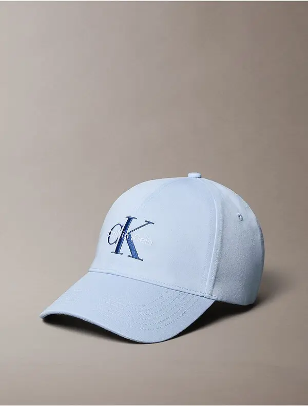 Calvin Klein Embroidered Logo Baseball Cap - Casual Blue