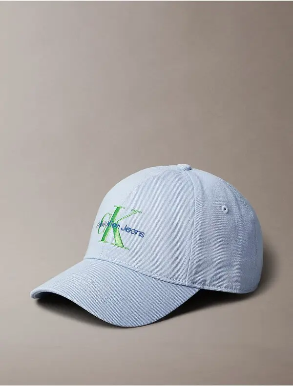 Calvin Klein Embroidered Logo Baseball Cap - Chambray Blue