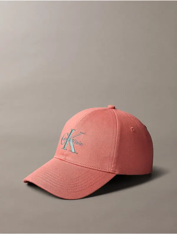 Calvin Klein Embroidered Logo Baseball Cap - Faded Flower