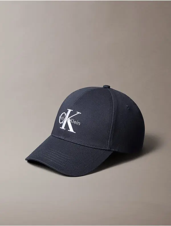 Calvin Klein Embroidered Logo Baseball Cap - India Ink