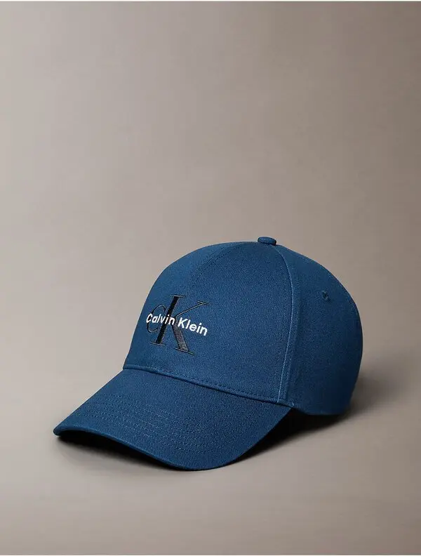 Calvin Klein Embroidered Logo Baseball Cap - Insignia Blue