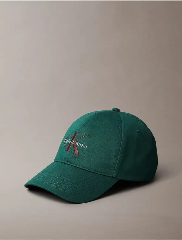 Calvin Klein Embroidered Logo Baseball Cap - Sycamore