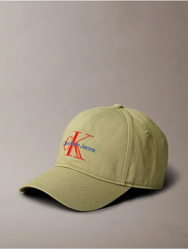 Calvin Klein Embroidered Logo Baseball Cap - Tea