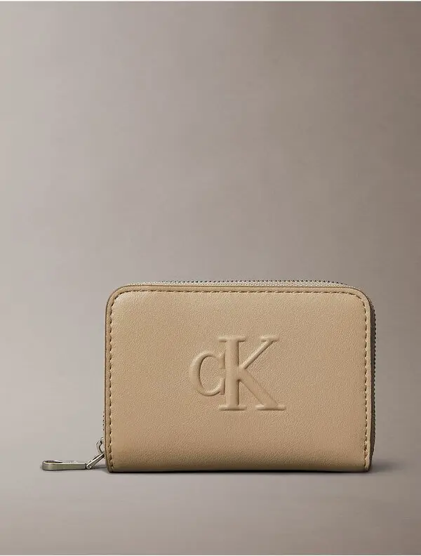 Calvin Klein Sculpted Impression Wallet - Crockery