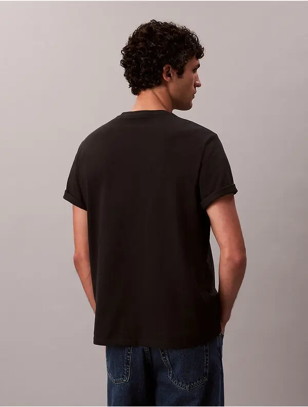 Calvin Klein Monologo Tee - Black