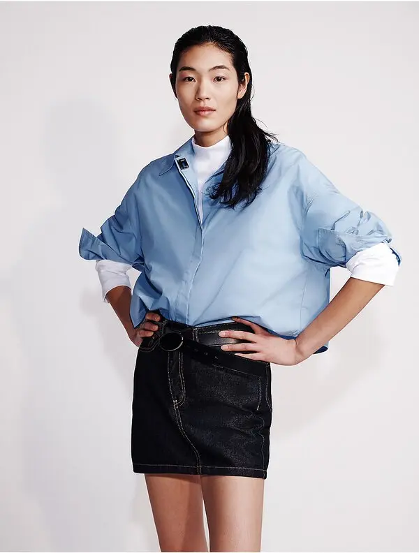 Calvin Klein Denim Mini Skirt