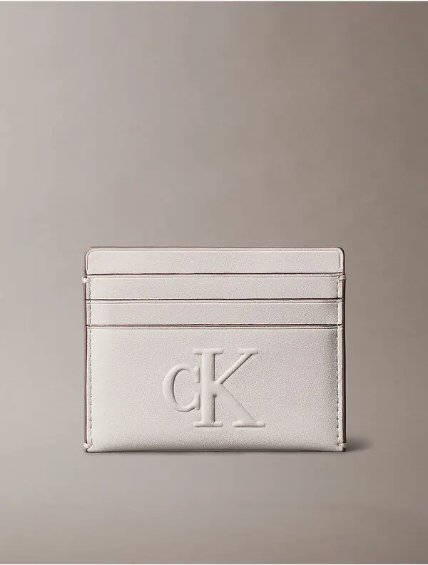 Calvin Klein Sculpted Impression Card Case - Wind Chime