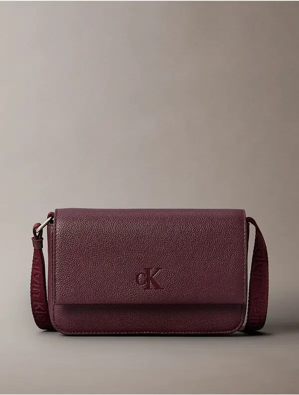 Calvin Klein Phone Flap Crossbody Bag - Cherrywood