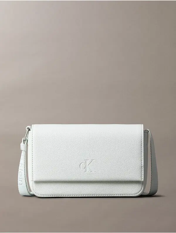 Calvin Klein Phone Flap Crossbody Bag - Sky Gray