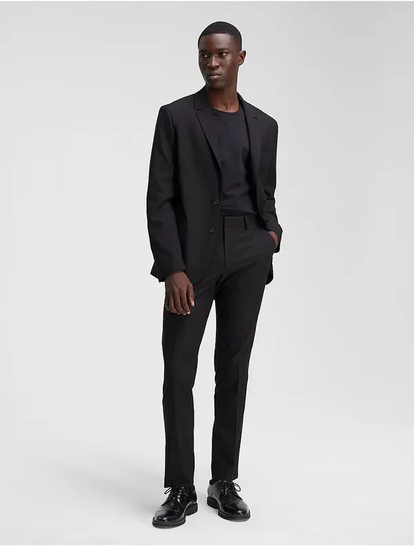 Calvin Klein Refined Stretch Pant - Black