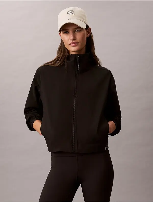 Calvin Klein Modern Sport Windbreaker Jacket - Black