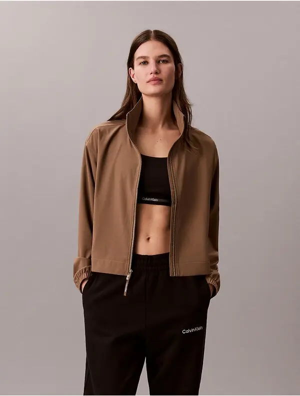 Calvin Klein Modern Sport Windbreaker Jacket - Shitake