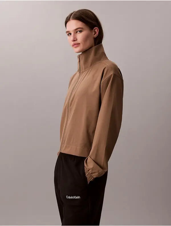 Calvin Klein Modern Sport Windbreaker Jacket - Shitake