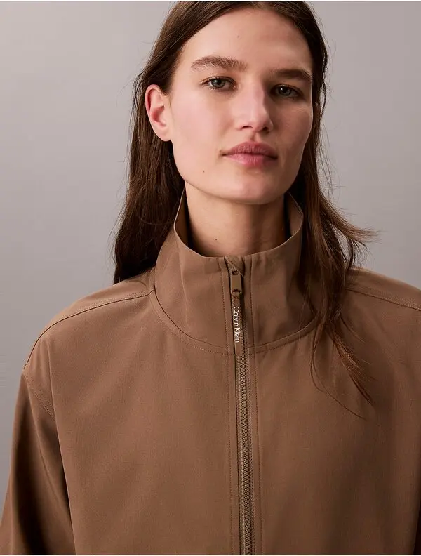 Calvin Klein Modern Sport Windbreaker Jacket - Shitake