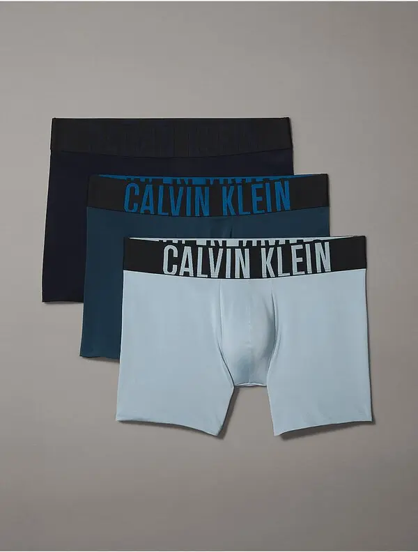 Calvin Klein Intense Power Micro 3-pack Boxer Brief - Shoreline / Poseidon / Arona