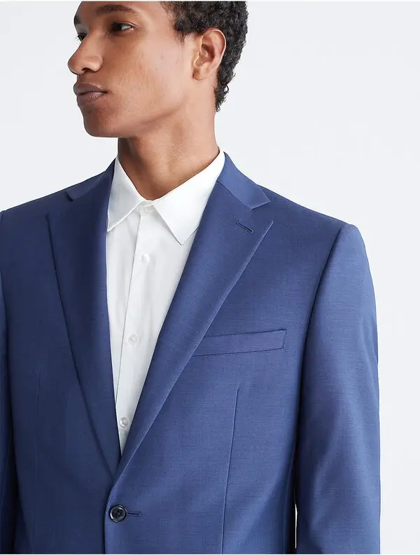 Calvin Klein Slim Fit Suit Jacket - Navy