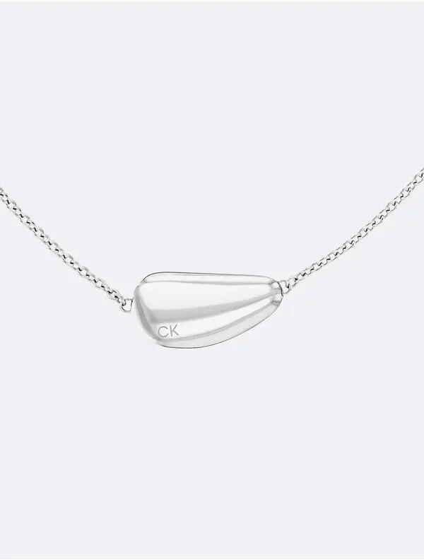 Calvin Klein Drop Pendant Link Necklace