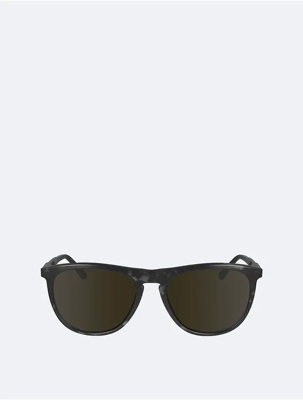 Calvin Klein Aviator Sunglasses - Black Havana