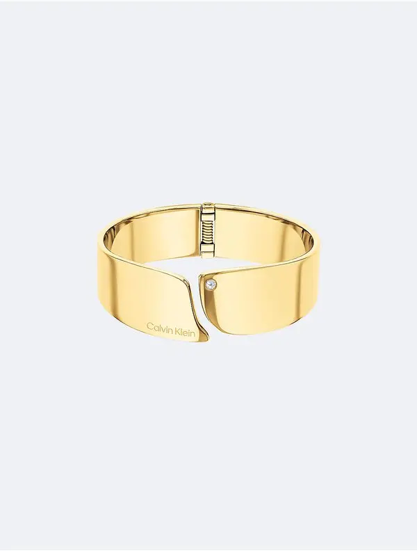 Calvin Klein Minimalist Bangle - Gold