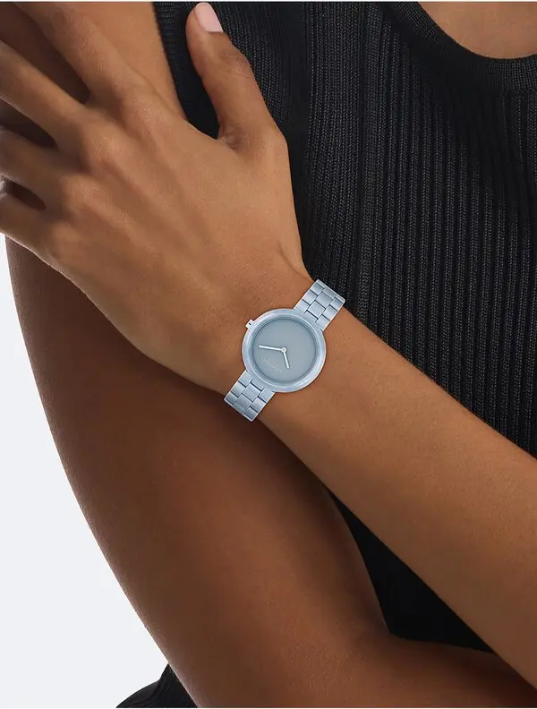Calvin Klein Monochromatic Ceramic Bracelet Watch - Blue