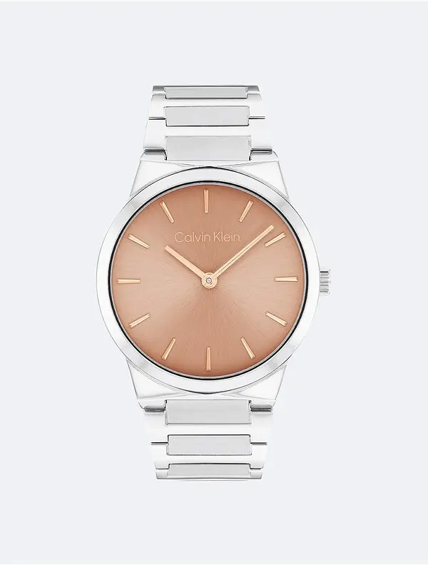 Calvin Klein Minimalist 32mm Bracelet Watch - Blush